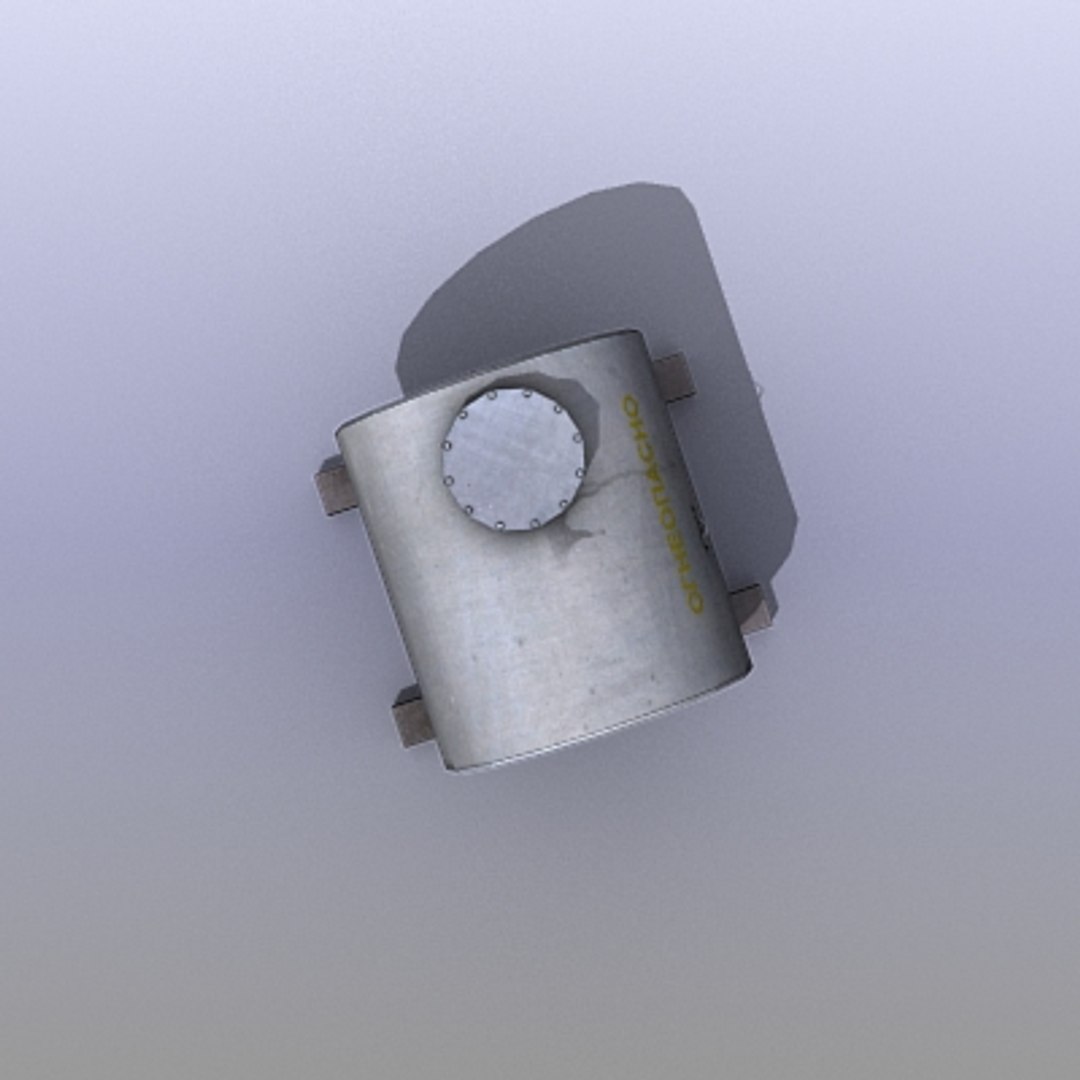 Low-poly Fuel Tank 3d Model