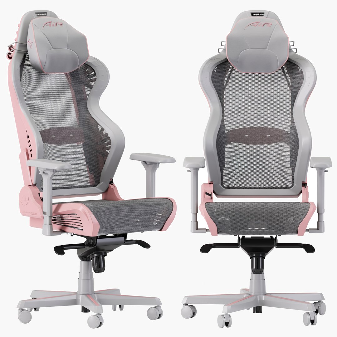 3D Gaming Chair DXRacer AIR R1S-GPG Model - TurboSquid 1963689