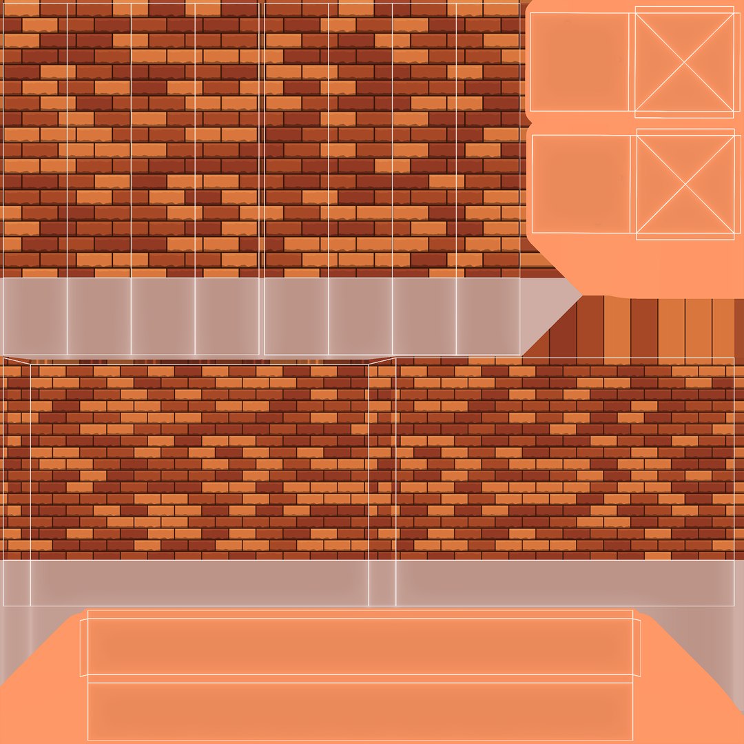 3D Model Cartoon Fence - TurboSquid 1944539