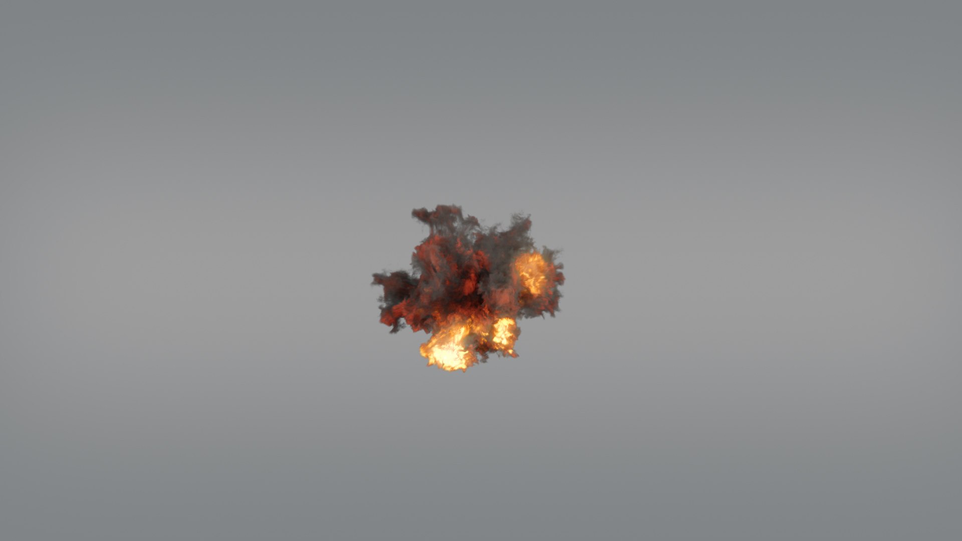 3D aerial explosion 03 vdb model - TurboSquid 1586754