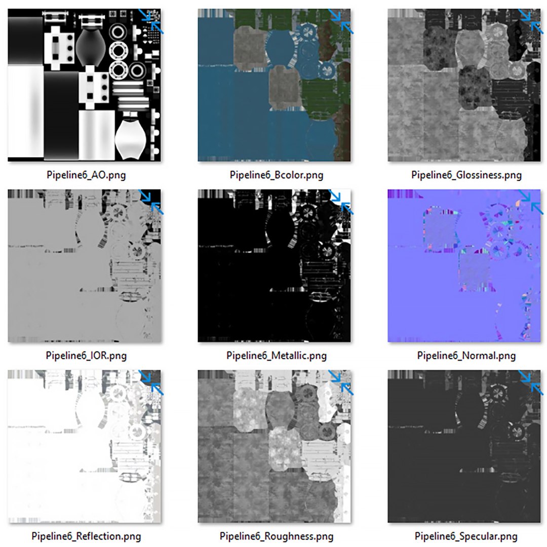 3D Pipeline 6 Modular - TurboSquid 2225506