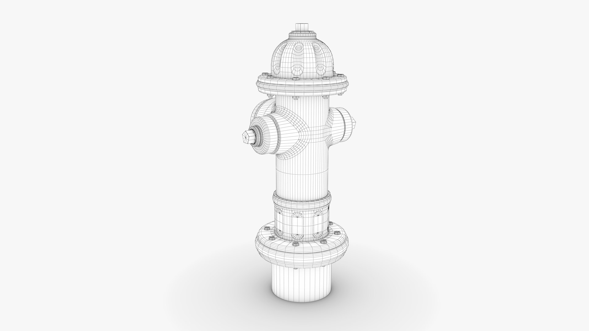 3D Fire Hydrant - TurboSquid 1982284