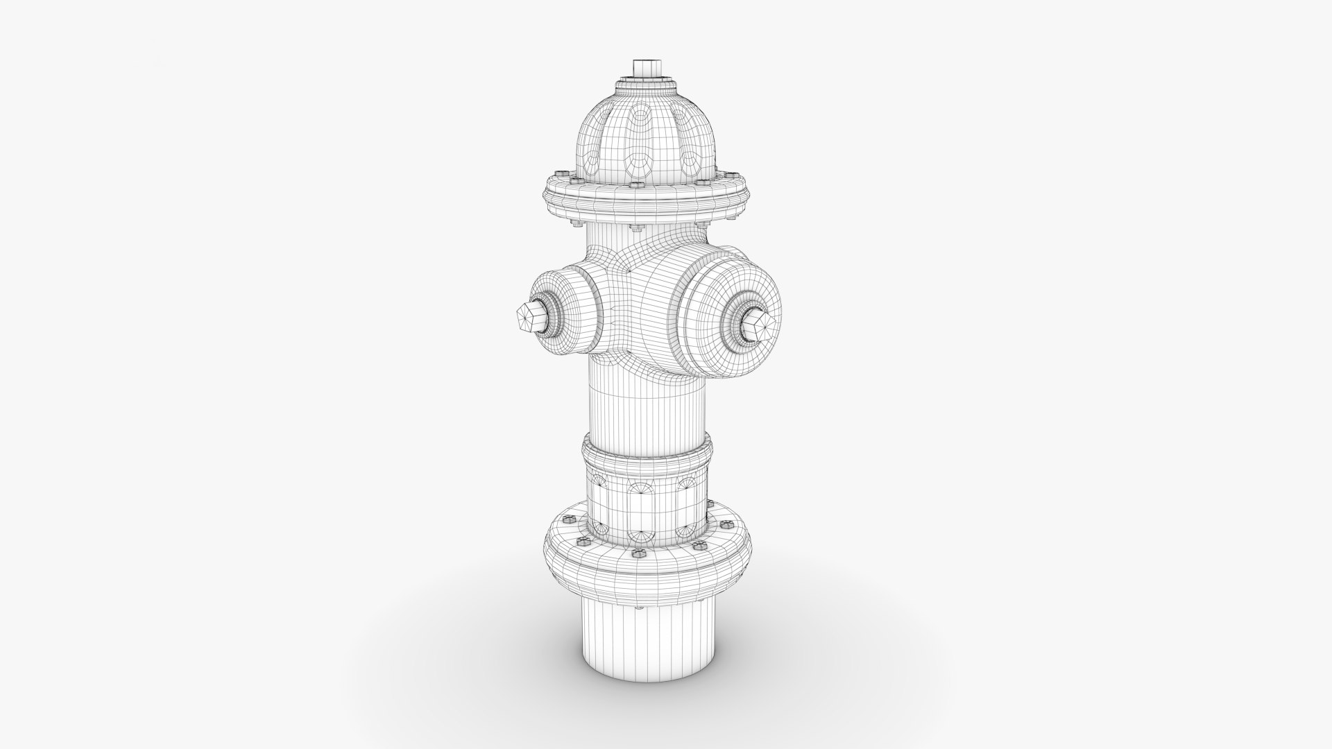 3D Fire Hydrant - TurboSquid 1982284