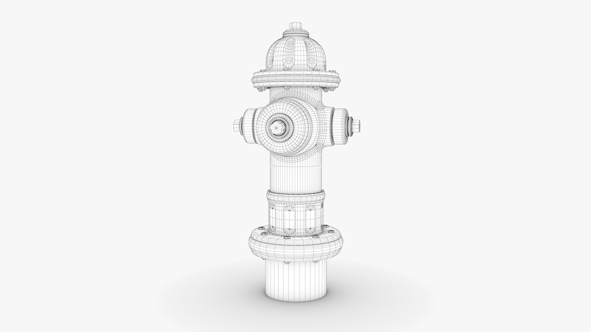 3D Fire Hydrant - TurboSquid 1982284