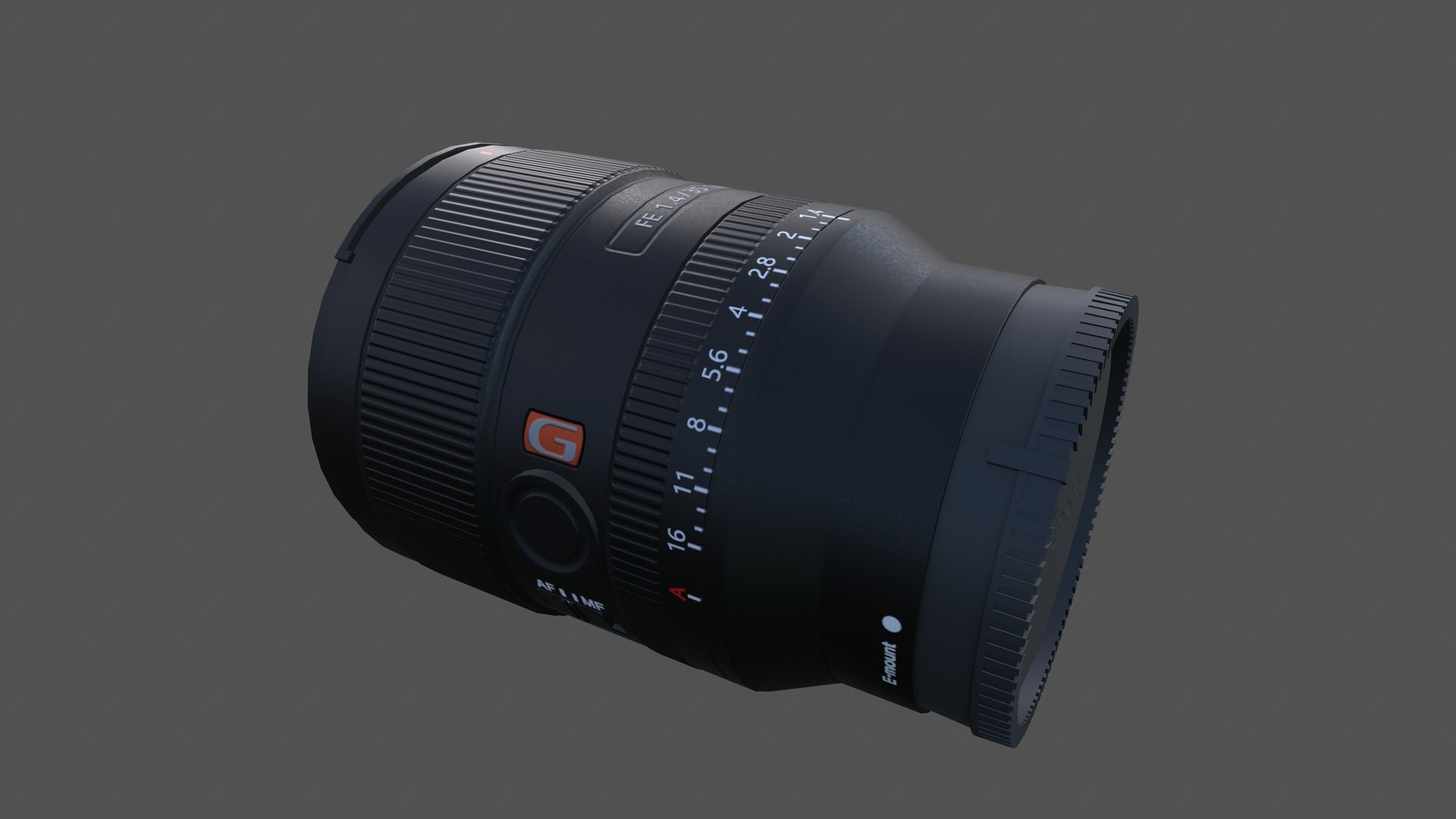 Sony SEL35F14GM 3D Model - TurboSquid 2079592