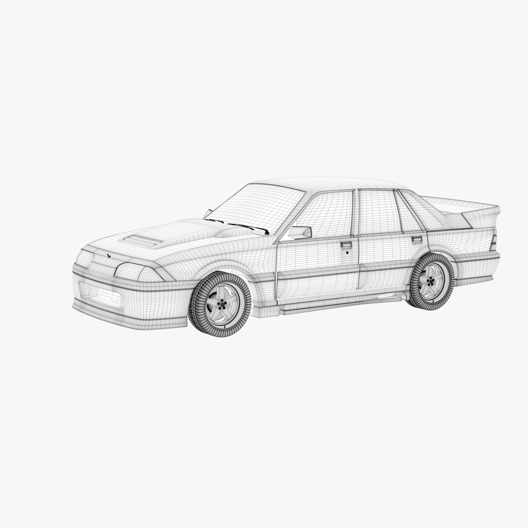 1990 Vl Commodore 3D Model - TurboSquid 1414609