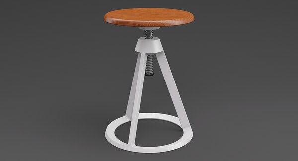 3d realistic adjustable height industrial model