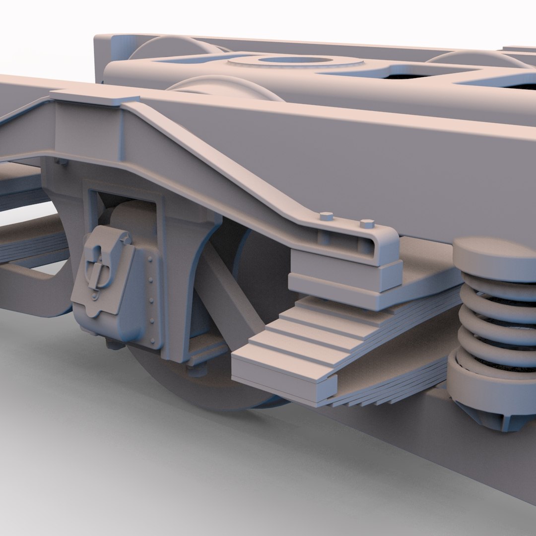 3d Pullman Passenger Truck Model