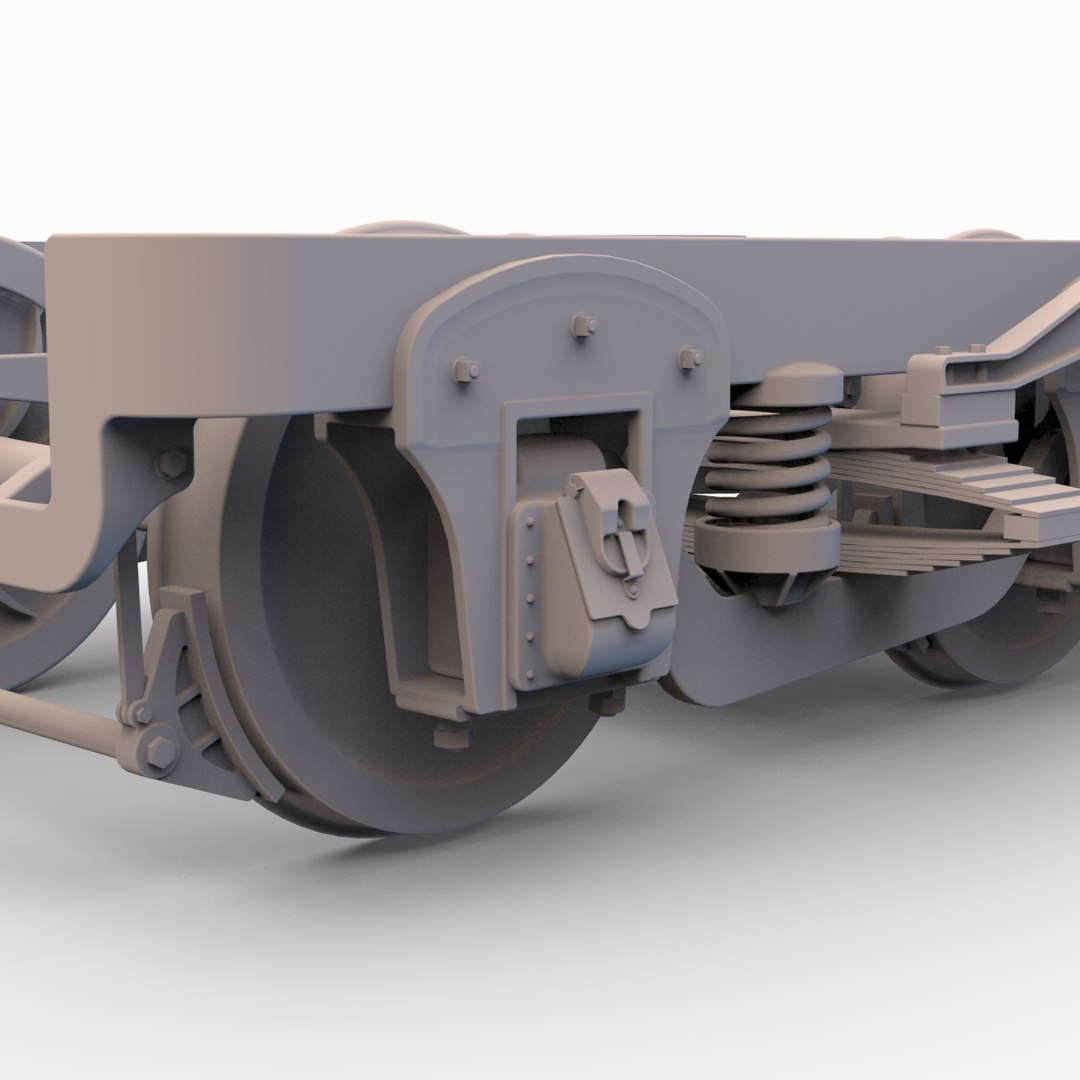 3d Pullman Passenger Truck Model
