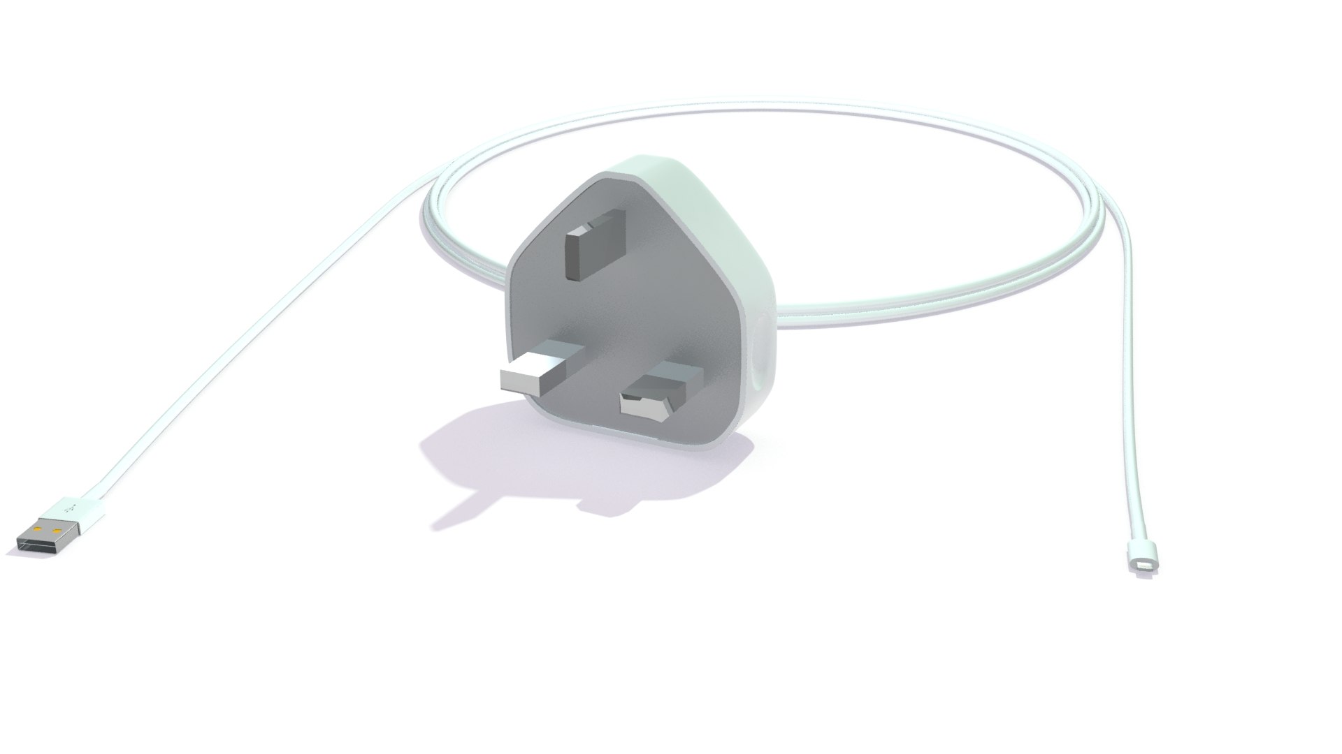 Phone Charger 3d Model