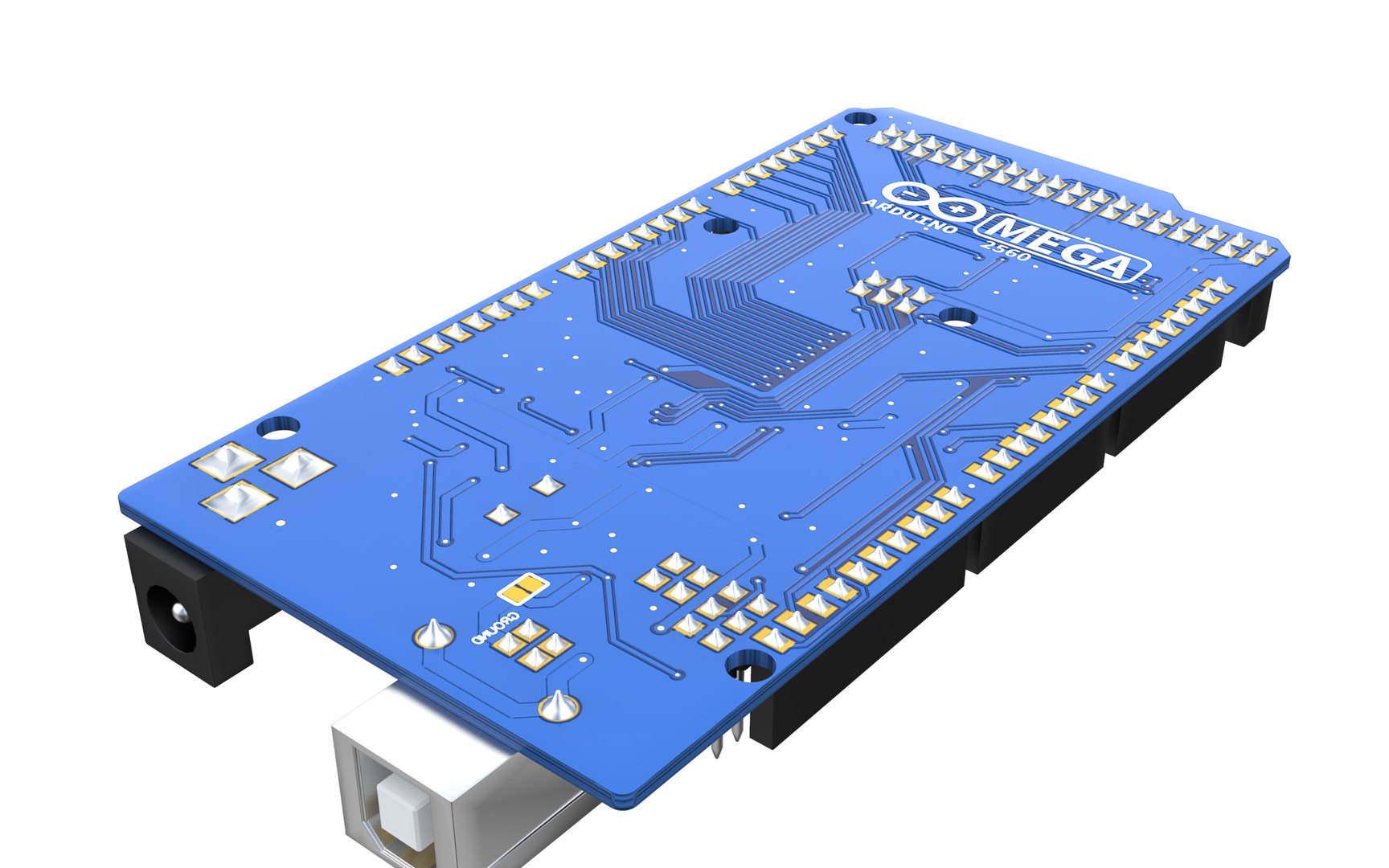 3D Arduino Mega Ic - TurboSquid 1518634