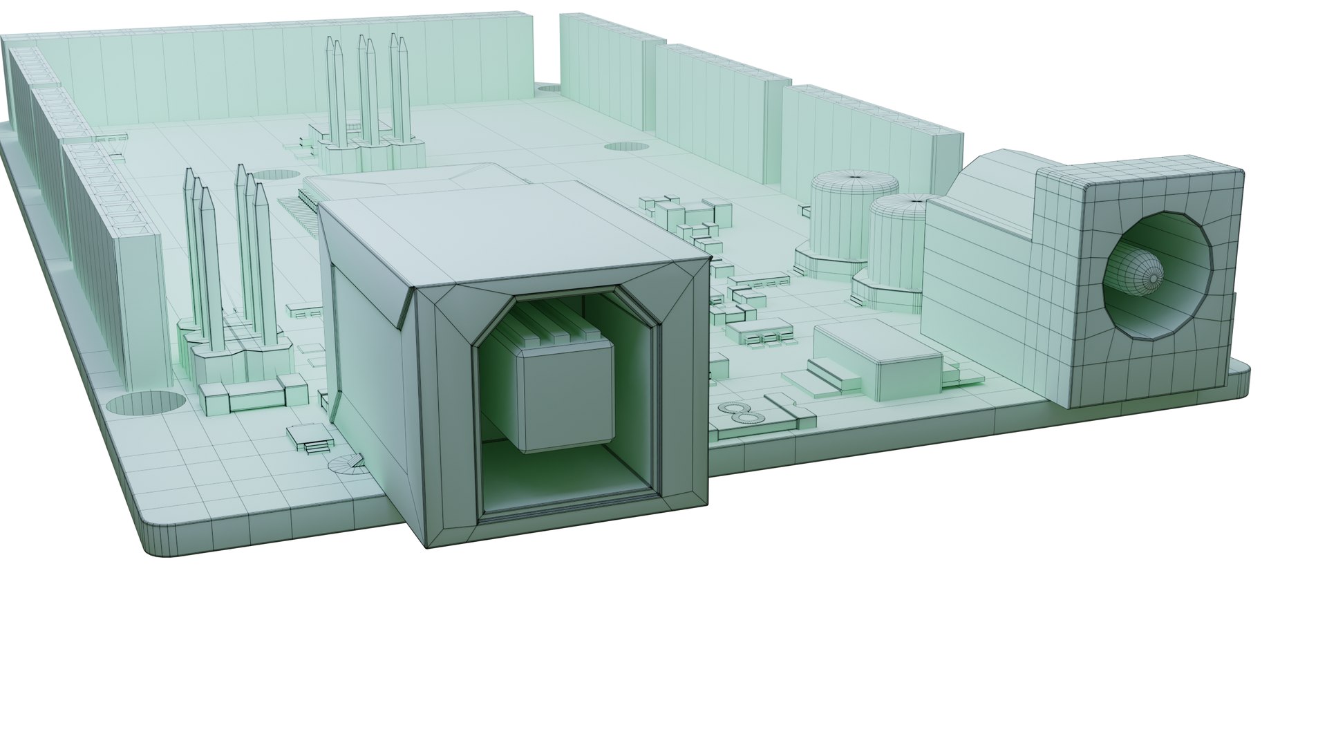 3D Arduino Mega Ic - TurboSquid 1518634