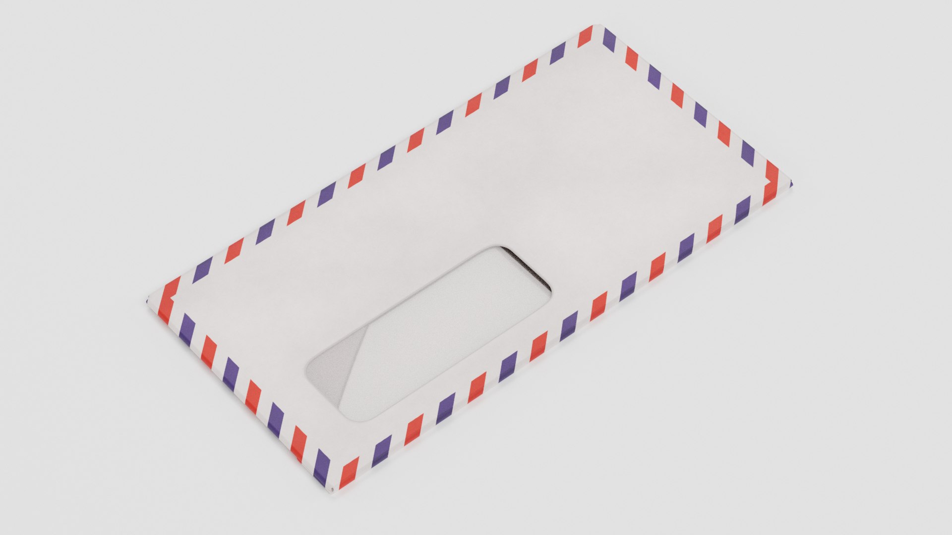 3D Envelope Paper Mail Model - TurboSquid 1692590