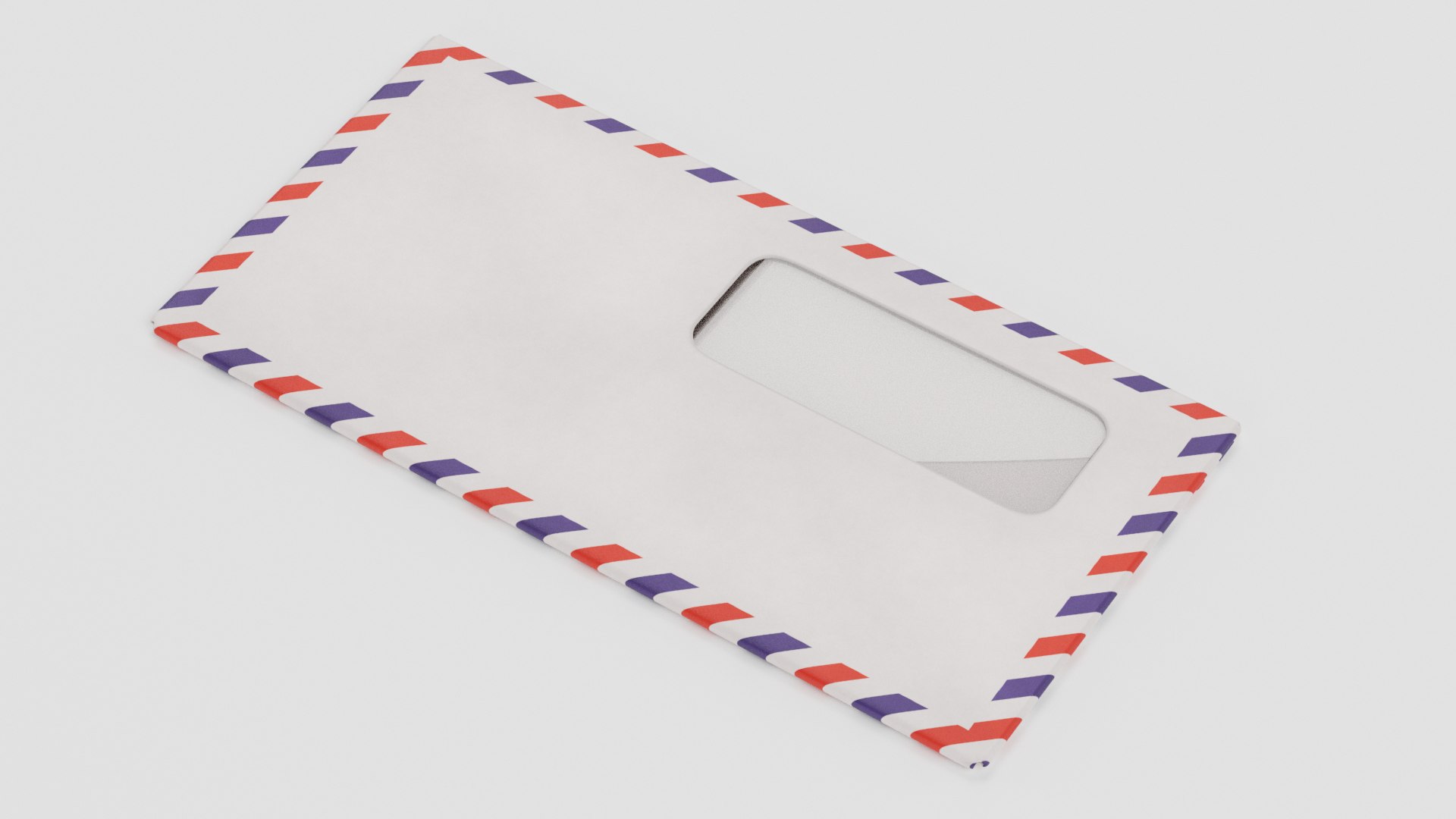 3D Envelope Paper Mail Model - TurboSquid 1692590
