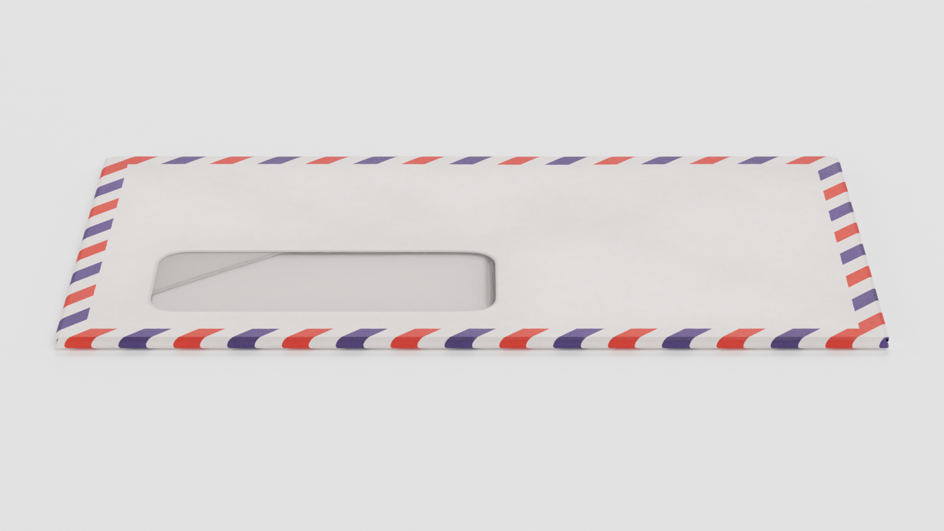 3D Envelope Paper Mail Model - TurboSquid 1692590