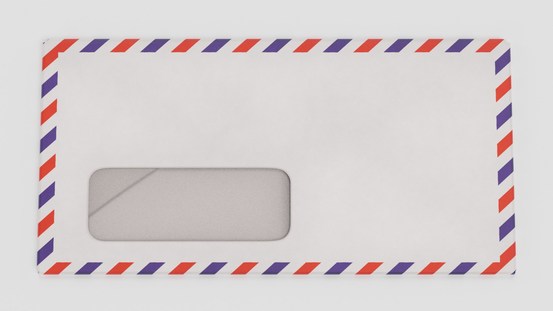 3D Envelope Paper Mail Model - TurboSquid 1692590
