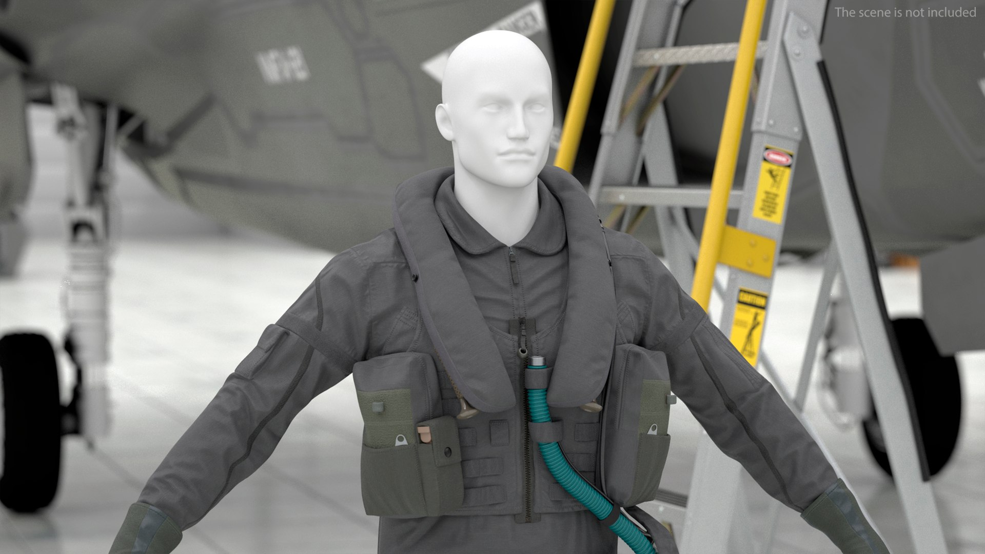 F-35 Pilot Suit 3D Model - TurboSquid 2378795