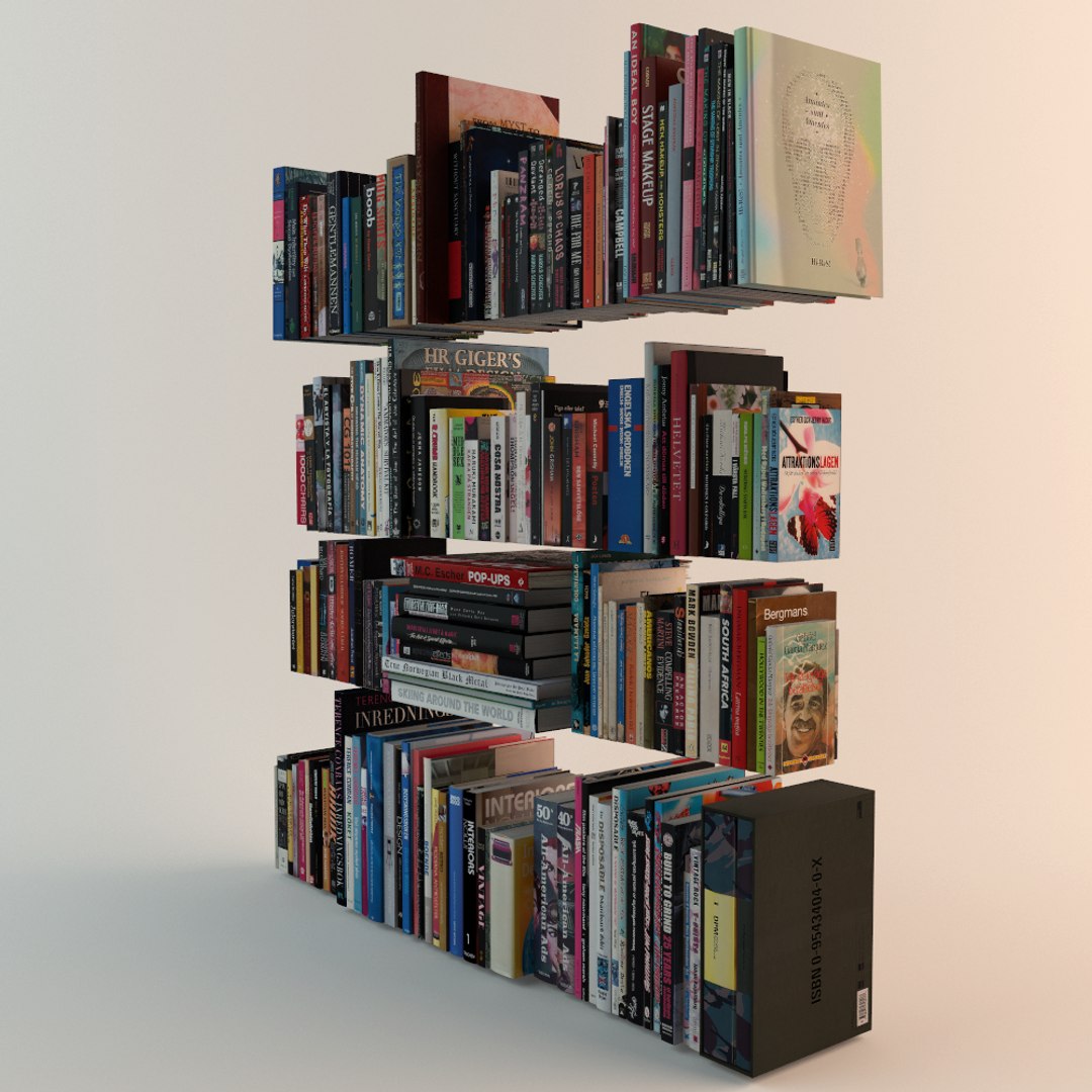 188 Books Obj