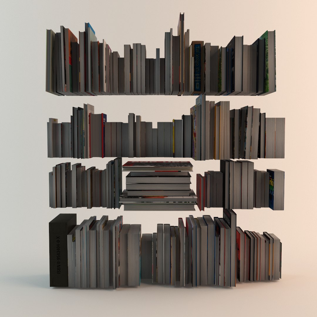 188 Books Obj