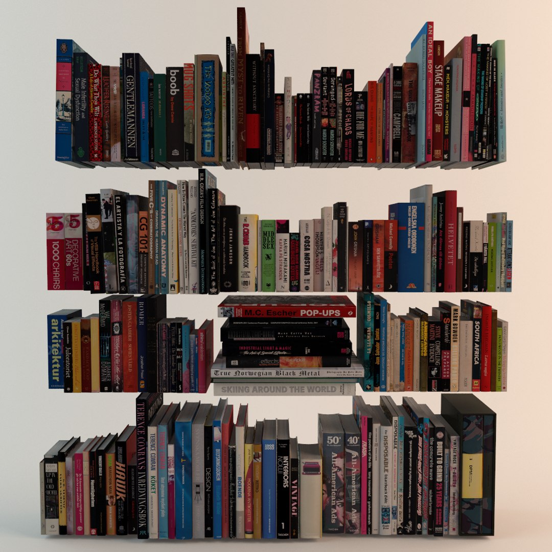 188 Books Obj
