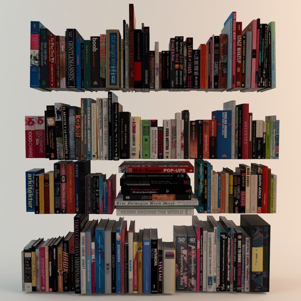 3D 047 Decorative books set 06 Basic Art Series PART 01 - TurboSquid ...