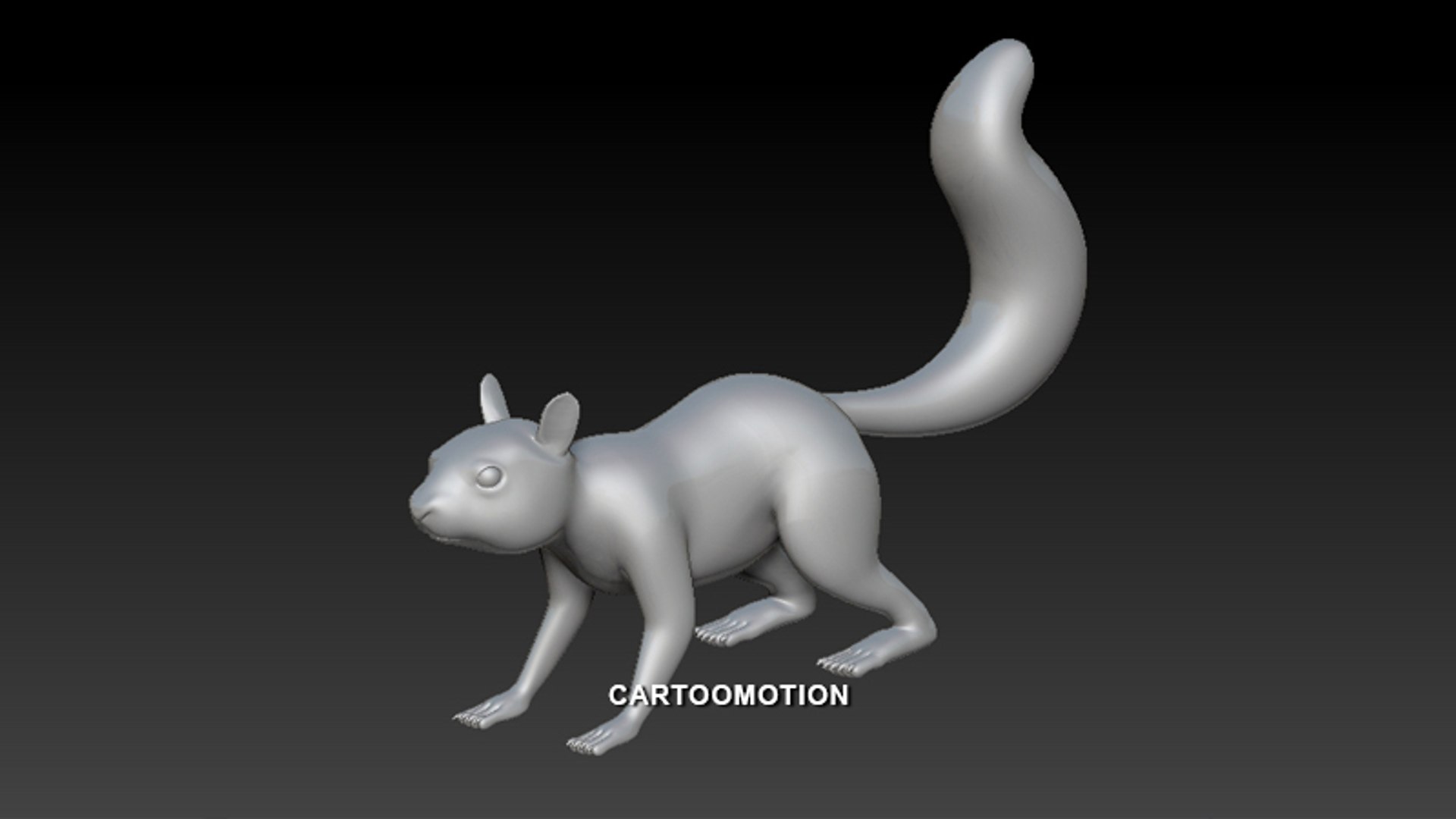 Fox Squirrels 3d Model