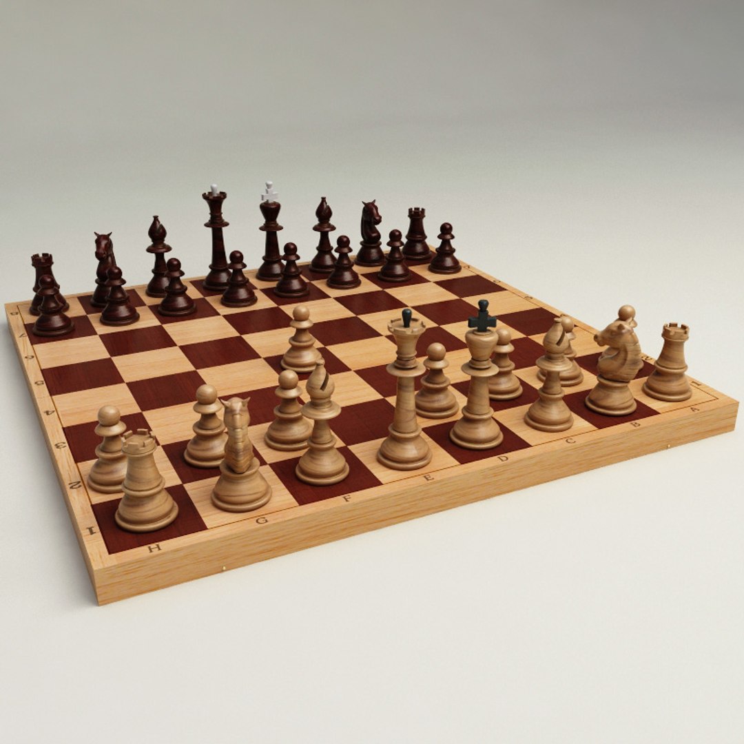 Chess Modelled 3ds