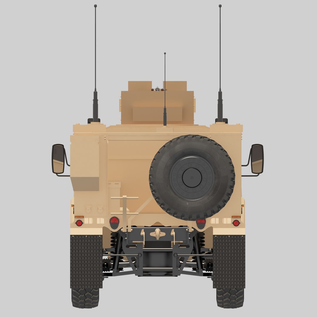 Mrap Military Vehicle V5 3D Model - TurboSquid 1633309
