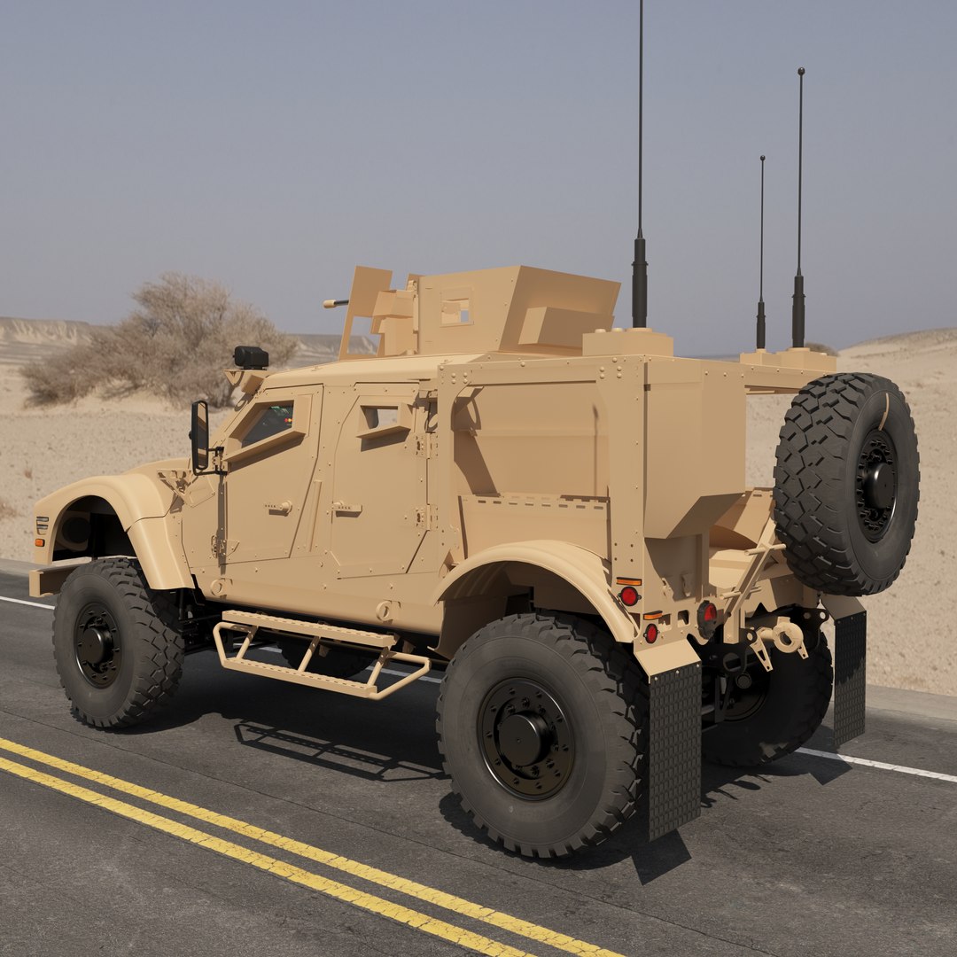 Mrap Military Vehicle V5 3D Model - TurboSquid 1633309