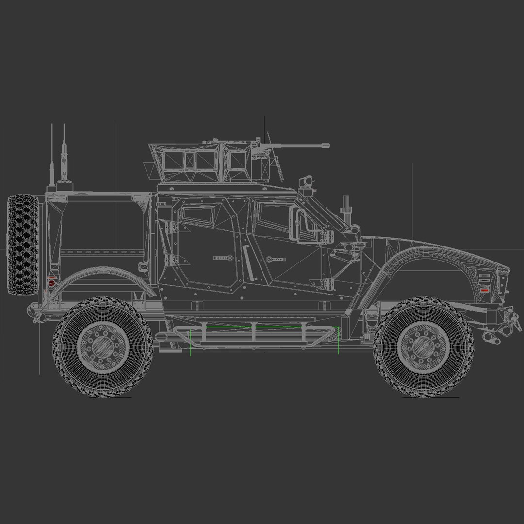 Mrap Military Vehicle V5 3D Model - TurboSquid 1633309
