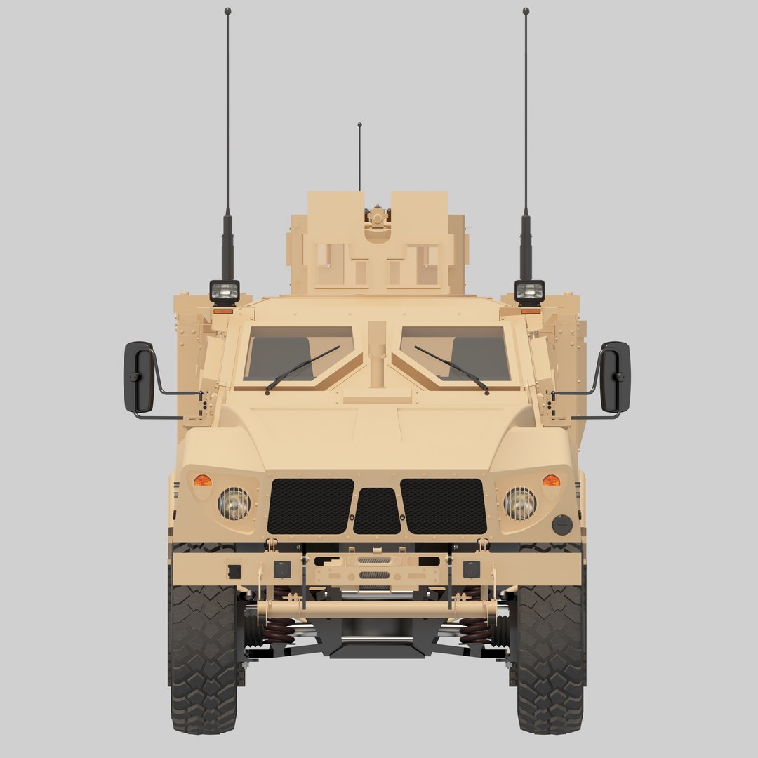 Mrap Military Vehicle V5 3D Model - TurboSquid 1633309