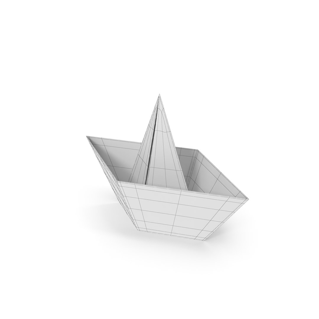 Paper Ship 3D Model - TurboSquid 2210066