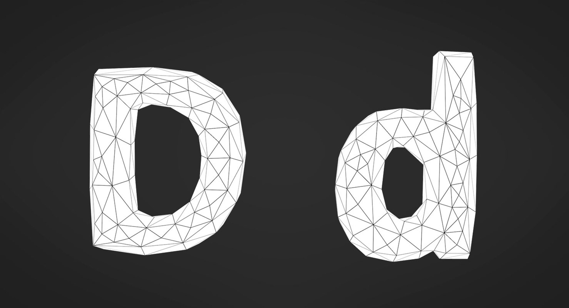 3D Letters Number - TurboSquid 1292596