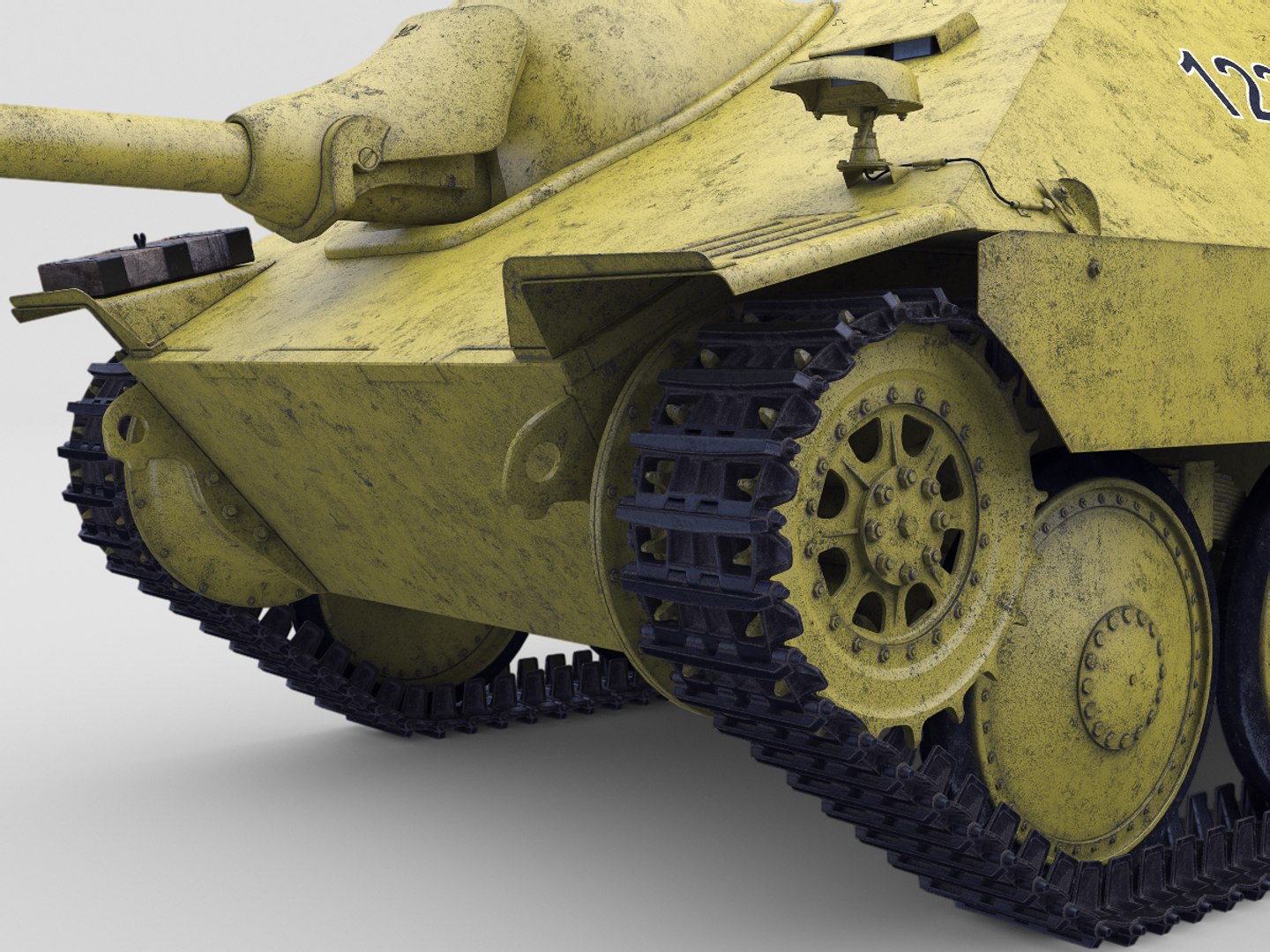 3d Model Jagdpanzer 38 Hetzer