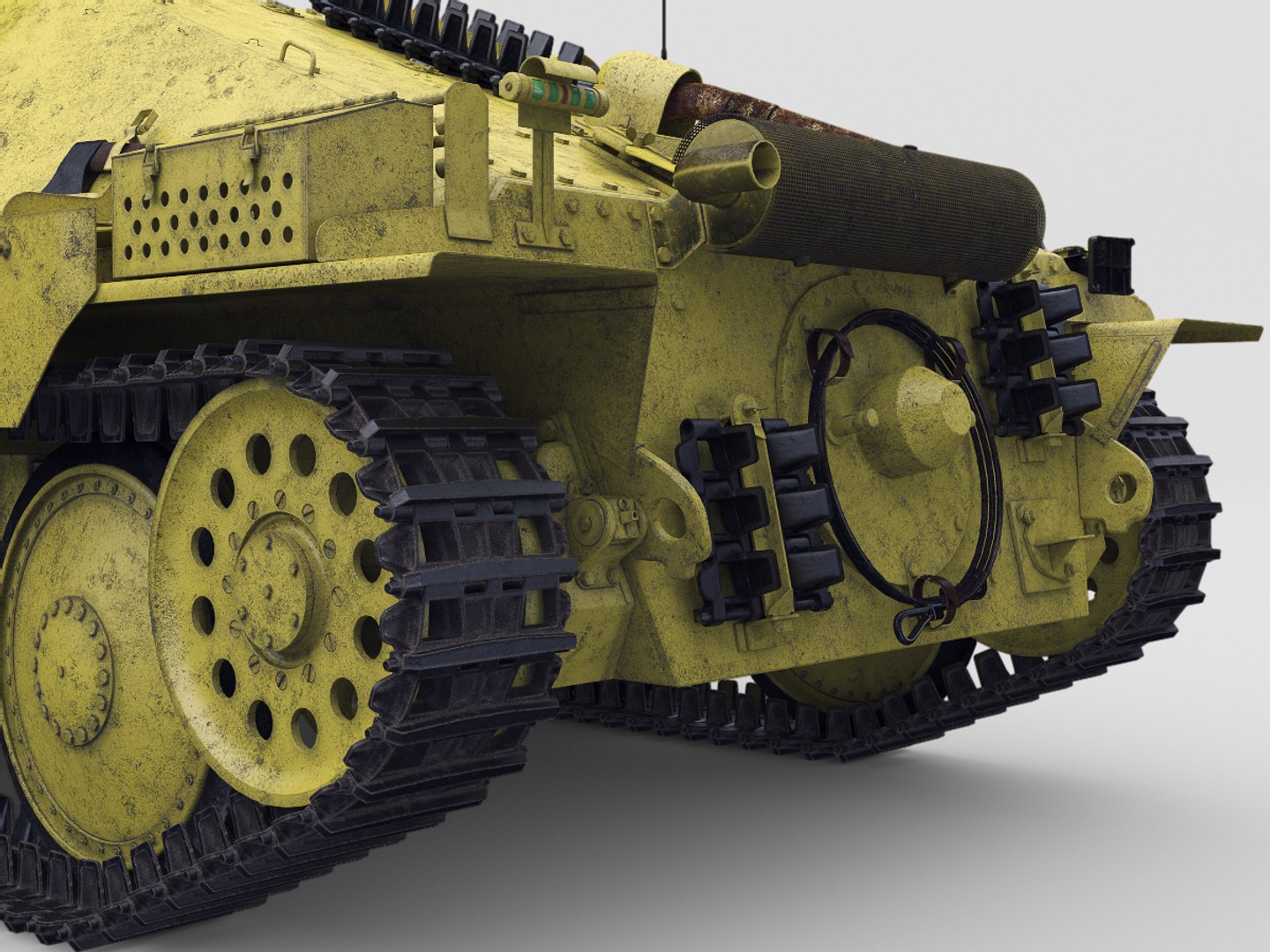 3d Model Jagdpanzer 38 Hetzer