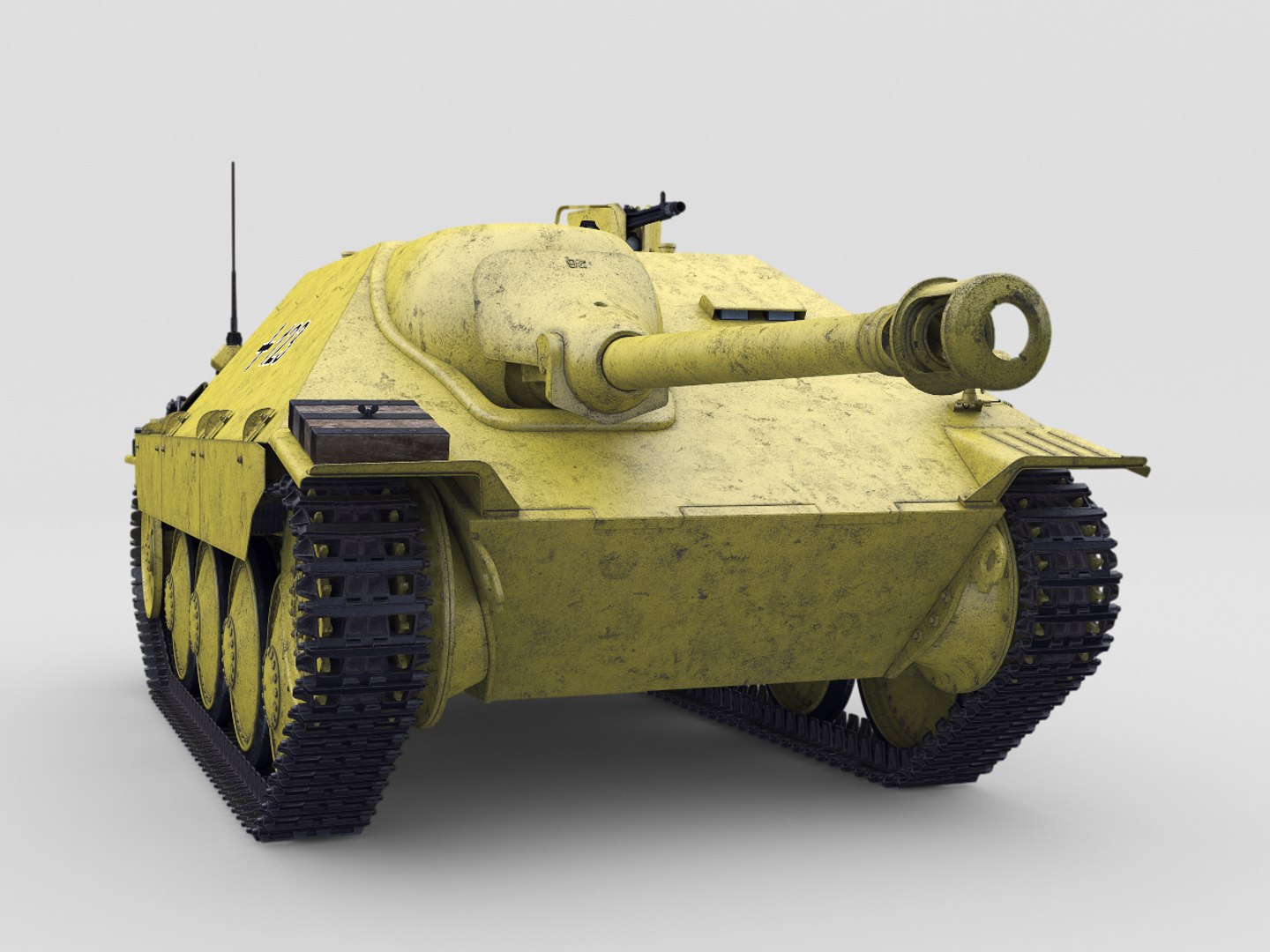 3d Model Jagdpanzer 38 Hetzer