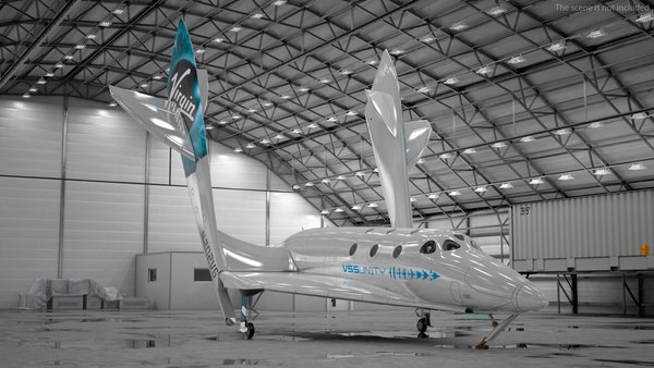 VSS Imagine Virgin Galactic SpaceShip III Rigged3Dモデル - TurboSquid 1841403