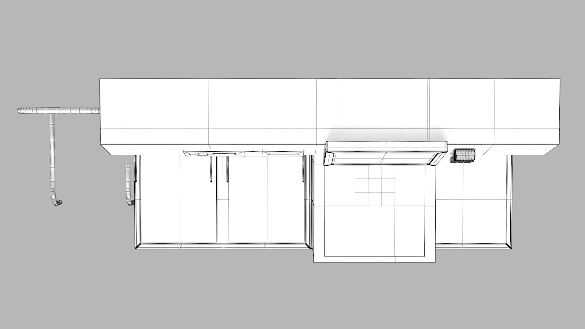 Self Service Checkout 3D Model - TurboSquid 2031460