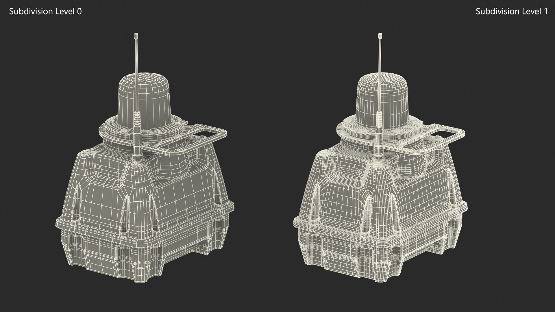 SP-401 Portable Runway Edge Light 3D model - TurboSquid 2054588