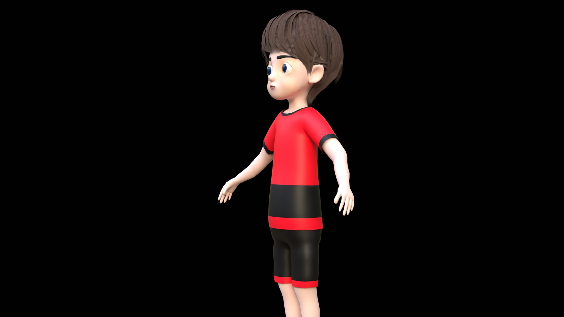 3D Boy Cartoon Character Model - TurboSquid 2020516