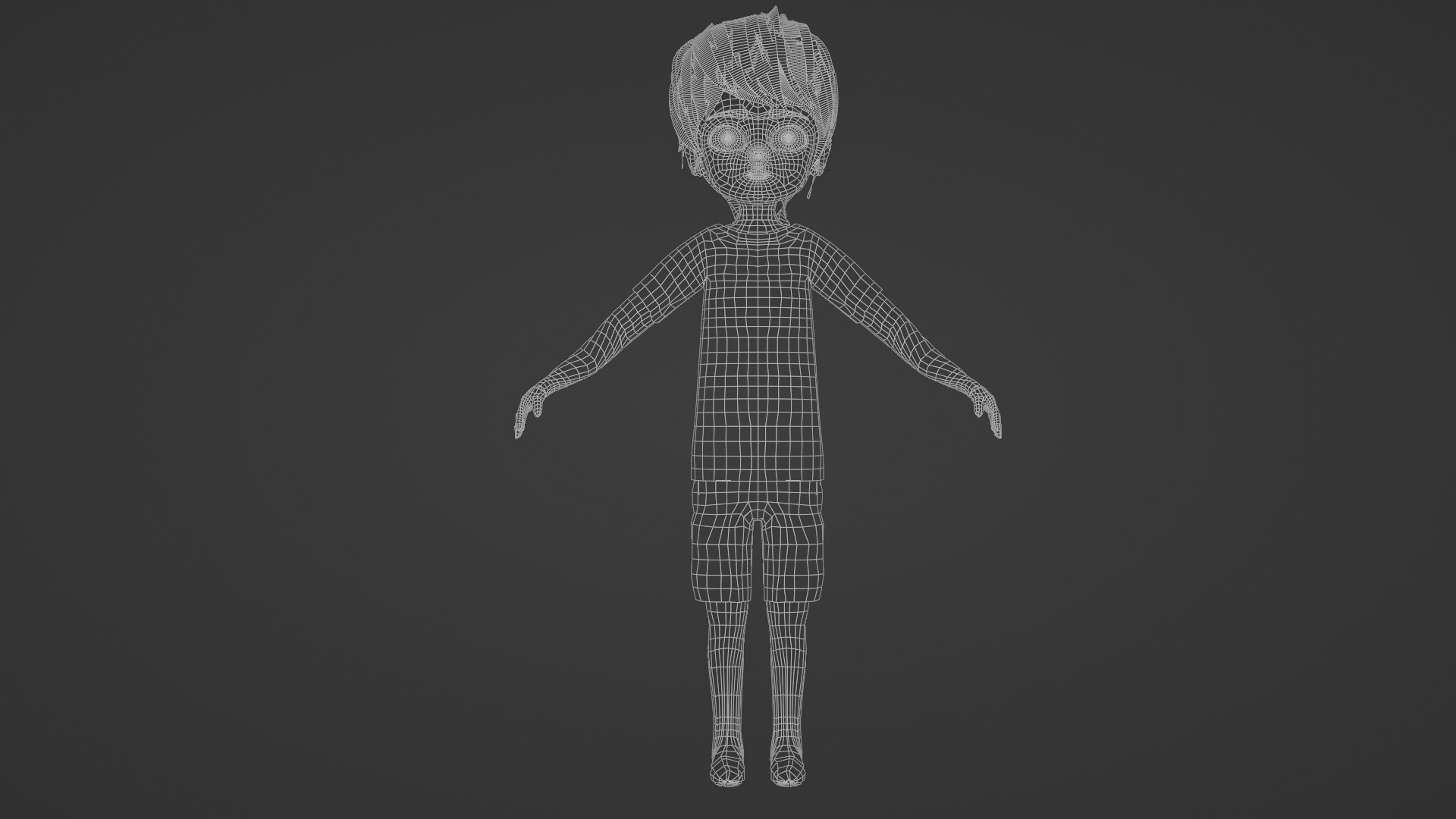 3D Boy Cartoon Character Model - TurboSquid 2020516