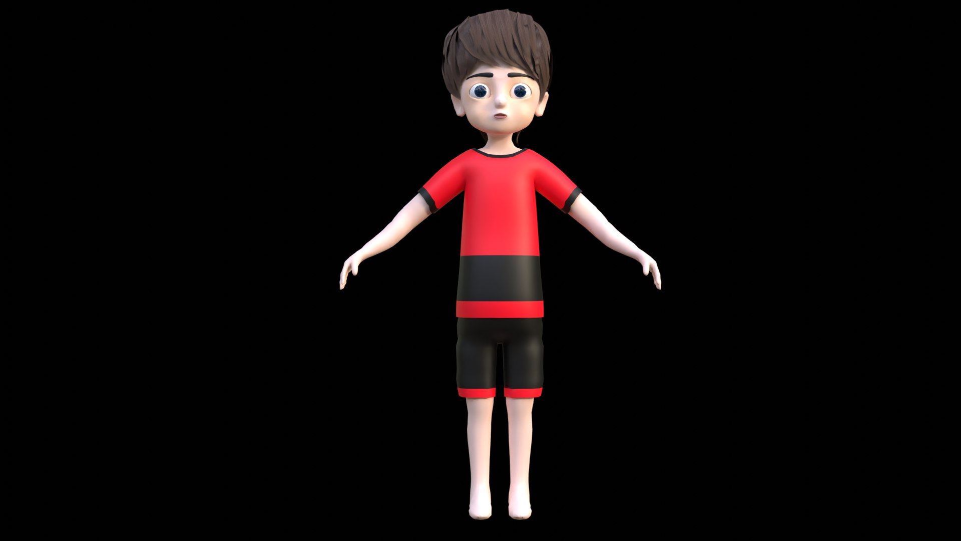 3D Boy Cartoon Character Model - TurboSquid 2020516
