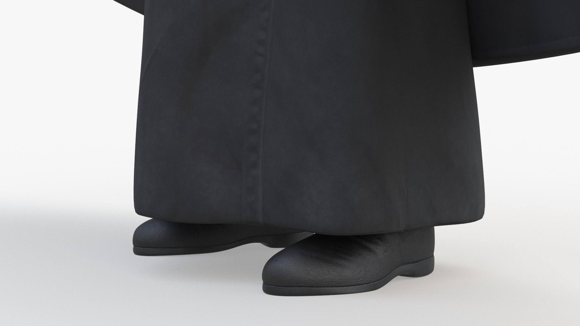 3D Sitting Orthodox Monk Fully Dressed Model - TurboSquid 2314005