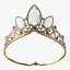 Princess Tiaras Ariel 3d Model