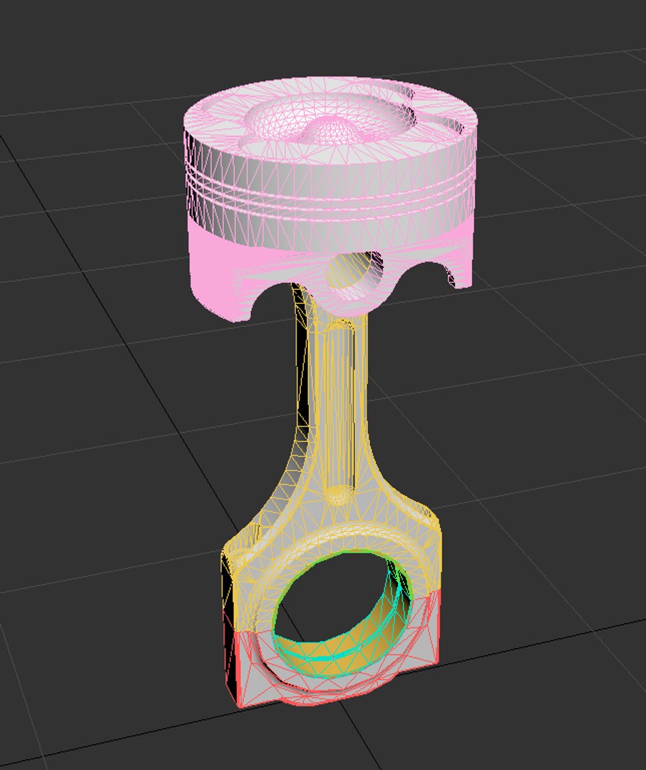 3D Car Engine Piston - TurboSquid 1167647