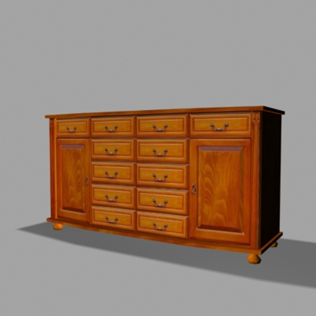 chest drawers 3d model