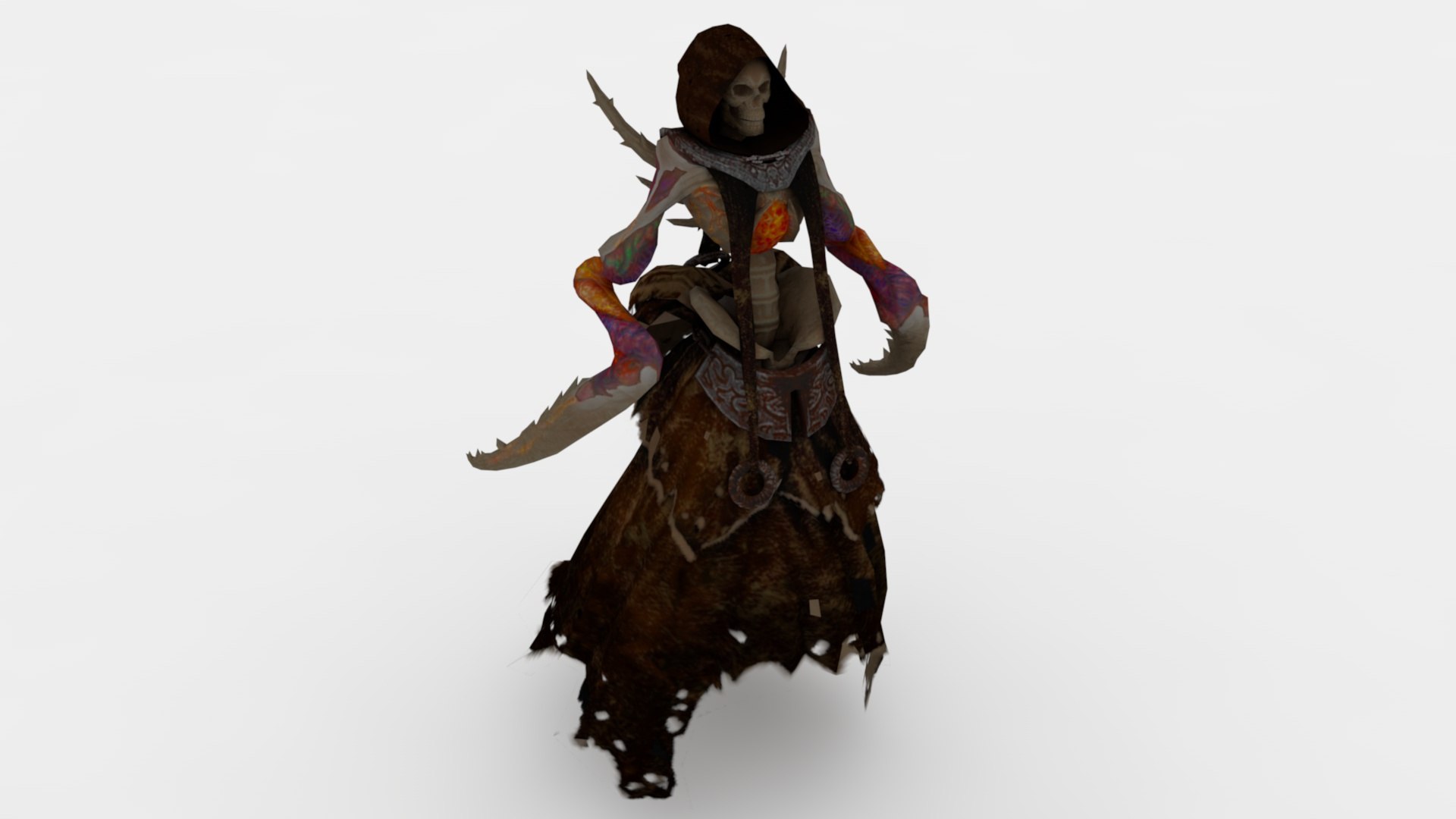 Wraith Rigged And Animated Model - TurboSquid 2376406