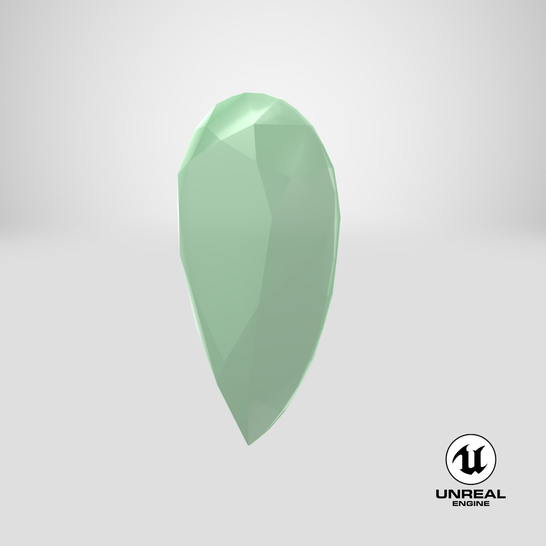 Pear Cut Emerald 3D Model - TurboSquid 1867644