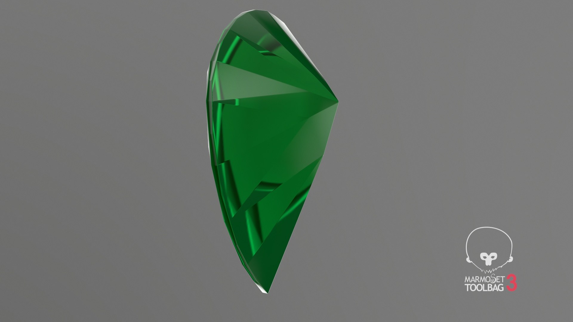Pear Cut Emerald 3D Model - TurboSquid 1867644