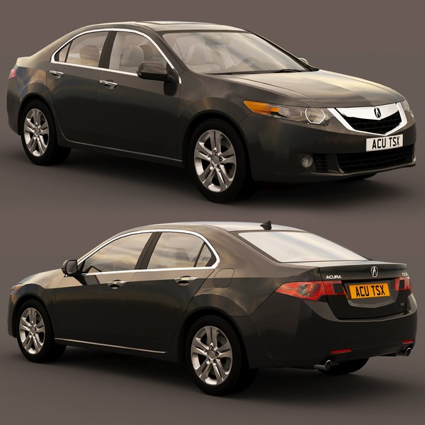 Acura tsx 3D model - TurboSquid 1923372
